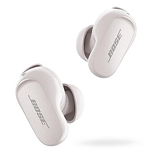 Bose QuietComfort Earbuds II True Wireless with Personalized Noise Cancellation (Soapstone) SoundLink Flex Bluetooth Portable Speaker (Black)