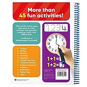 Brain Games Wipe-Off - Learn to Write: Numbers (Kids Ages 3 to 6)