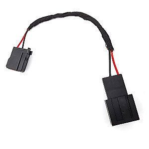 DEVMO Power Adapter Harness Compatible with 2015 Ford C-MAX Edge Expedition Explorer F-150 Fiesta Flex Transit SYNC 2 to SYNC 3 Support A-pple Carplay (GEN 1) USB Media Hub Black and Red