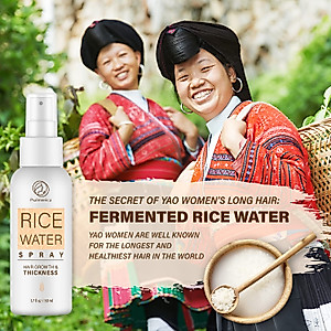 Rice Water for Hair Growth, Hair Growth Serum with Rosemary Oil, Rice Water Spray for Women and Men