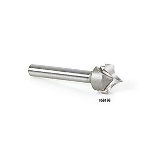 Amana Tool - 56125 Solid Carbide Pt. Cutting Roundover 1/8 Radius x 1/4 Dia x 5/16 x 1/4