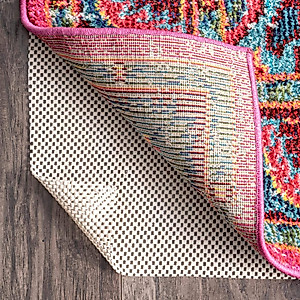 nuLOOM Beau Comfort Non Slip Rug Pad, 12x15, White