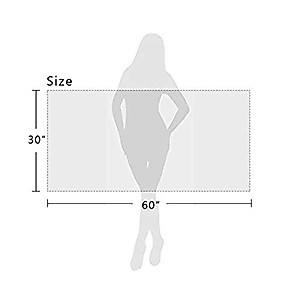 JML Microfiber Bath Towels, Bath Towel 2 Pack(30" x 60"), Oversized, Soft, Super Absorbent and Fast Drying, Multipurpose Use for Sports, Fitness, Yoga, Waffle Stripe Grey