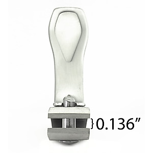 REFINE Wide Jaw Straight Cut Toenail Clipper, Stainless Steel, 2 Count