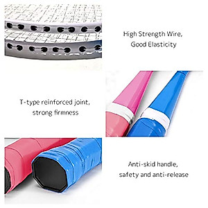 TINTON LIFE 1 Pair Badminton Racket for Children Indoor/Outdoor Sport Game(Blue)