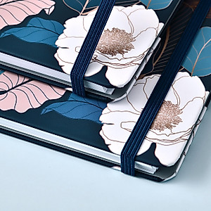 Spiral Journal/Notebook - Lined Journal with Back Pocket and Hardcover, 8.5" x 6.4", College Ruled Notebook/Journal, Premium Thick Paper, Strong Twin-Wire Binding, Perfect for School, Office & Home -