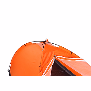 Yodo Upgraded Lightweight 2 Person Camping Backpacking Tent with Carry Bag, Orange