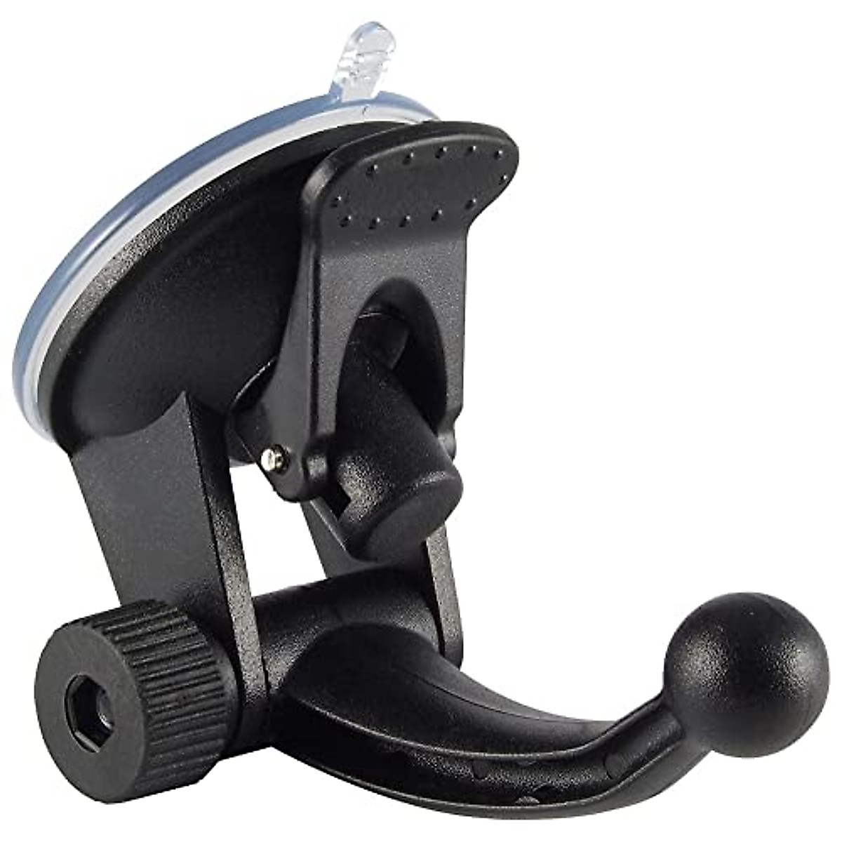 ChargerCity Windshield Suction Mount for Sirius XM Onyx EZR EZ Plus Lynx Satellite Radio w/ Single T (XM) Delphi Skiff and AMPS Pattern (SiriusXM) Compatible