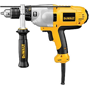 DEWALT Hammer Drill Kit, 1/2-Inch, 10-Amp, Mid-Handle Grip, Corded (DWD525K)