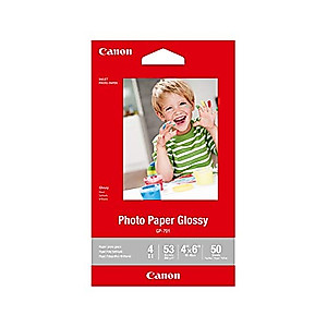 CanonInk Glossy Photo Paper 4"x 6" 50 Sheets (1433C002)