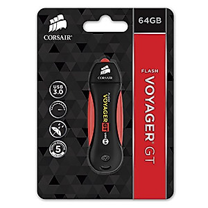 Corsair CMFVYGT3C-64GB Flash Voyager USB 3.0 64GB Flash Drive