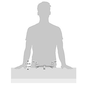 American Standard 8350.235.004 Exposed Yoke Wall-Mount Utility Faucet with Metal Lever Handles, Rough Chrome