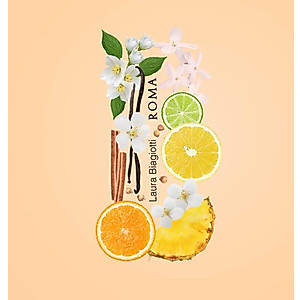 Laura Biagiotti Roma for Women - Sweet and Elegant Scent - Opens with Pink Grapefruit and Black Currant - Unleashes Delicate and Timeless Sensuality - Perfect for Date Night - 3.3 oz EDT Spray