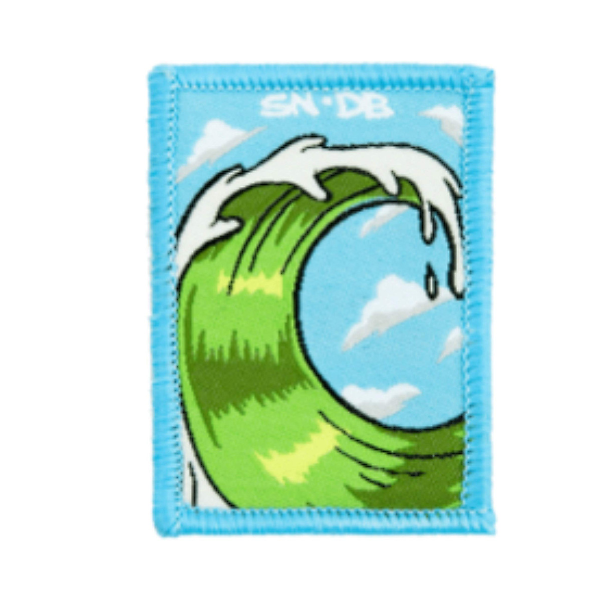 DIME BAGS Interchangeable Patches | Patches for Dime Bags Customization (Recycle, Sirron Norris Wave, Made on Earth)