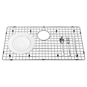 Starstar Kitchen Sink Bottom Grid, Stainless Steel, 29" x 16 "