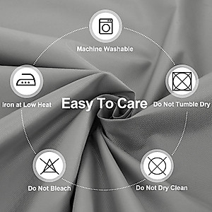 OutdoorLines Waterproof Outdoor Patio Sectional Cover - UV Resistant & Windproof L-Shaped Patio Furniture Covers for Deck, Lawn and Backyard, 420D Heavy Duty Couch Cover, Left Facing, 83"x104", Gray