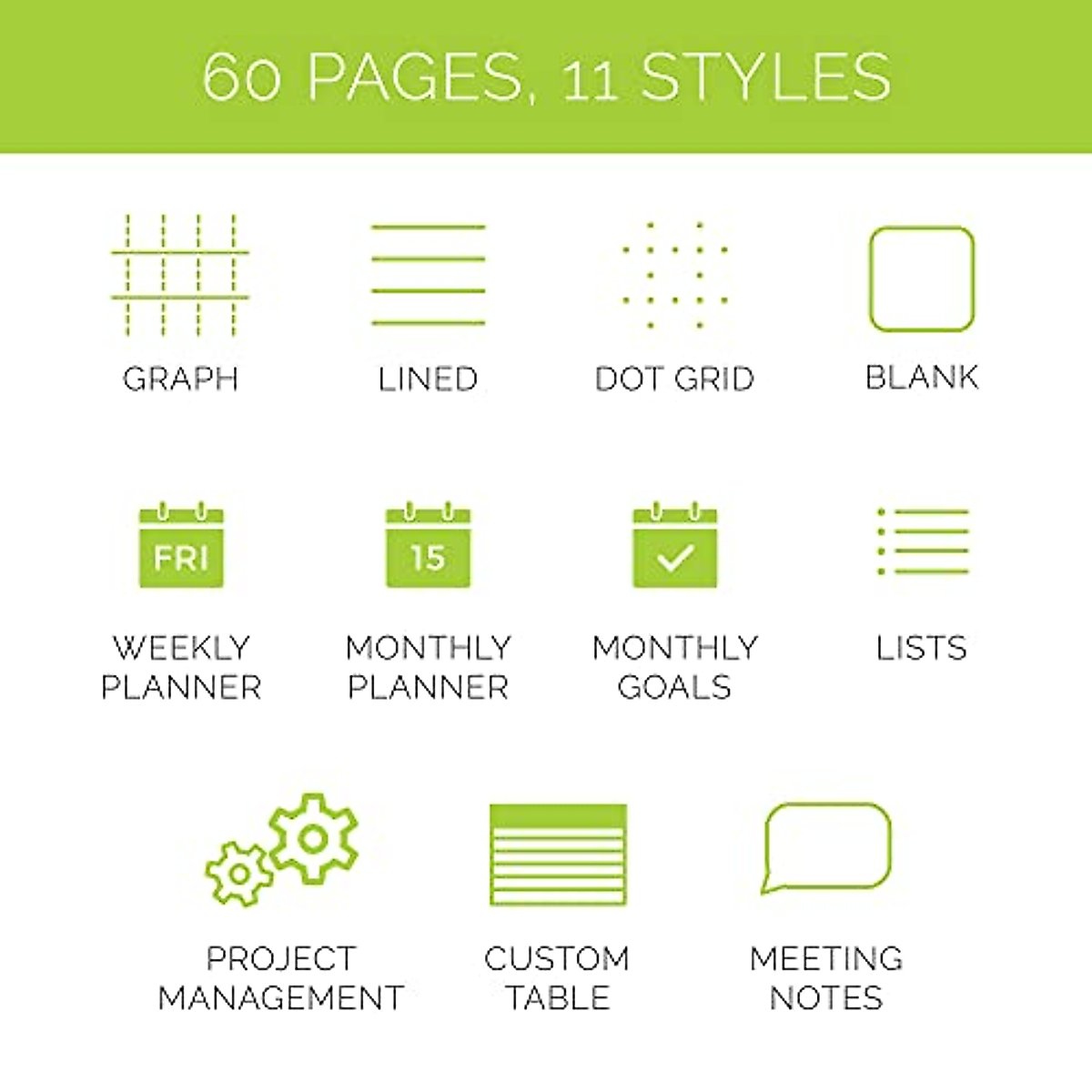 Rocketbook Smart Reusable Notebook, Fusion Plus Letter Size Spiral Notebook & Planner, Lilac, (8.5" x 11")