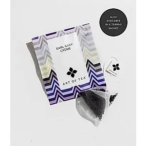 Art of Tea | Organic Earl Grey Creme Tea 2.5oz | Artisan Loose Leaf Tea Tin