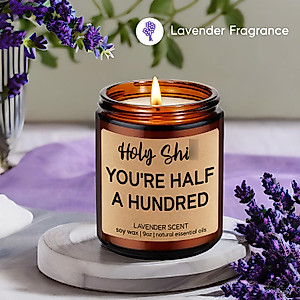 Fairy's Gift Funny 50th Birthday Candles, 50th Birthday Gifts for Women Men, 50 Years Old Birthday Gifts, 50th Birthday Gifts Ideas, Happy 50 Birthday - Funny Gifts for 50 Year Old Women Men