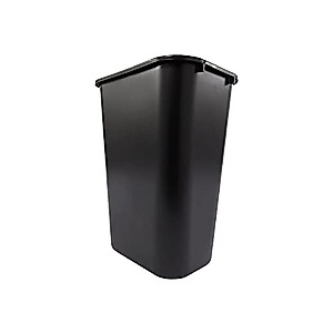 RCP295700BK - Deskside Plastic Wastebasket