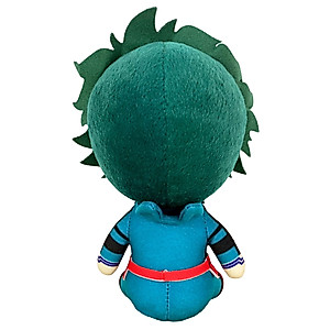 Great Eastern Entertainment My Hero Academia - Deku Hero Costume 2Nd Ver Sitting Plush 7''