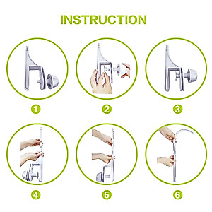 Baby Crib Mobile Arm with Music Box Spin Motor（24 inch ）, AICMEI Nursery Decor Hanger -DIY Toy Decoration Move Bracket，Double nut Adjustment and Fixing