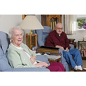 Nord Eagle Bamboo Sofa Arm Tray Table Arm Rest Protector Universal Drink Holder Side Table Couch Remote Caddy