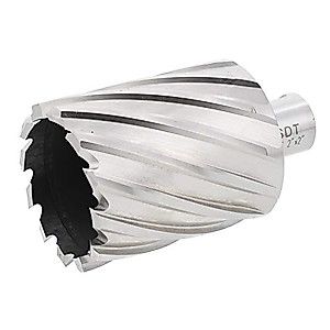 Steel Dragon Tools AC2-7PCLG 7PC Annular Cutter Kit Depth 2" Large Sizes 1" - 2" 1 Pin