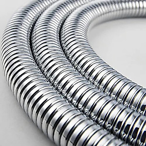 AIMIMI Stainless Steel Cord Protector Wire Loom Tubing 6mm Diamerter Length 80inch Cable Sleeve Split Sleeving for USB Cable Power Cord Audio Video Cable