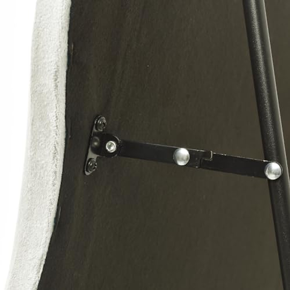 AyeWish Wavy Full Length Mirror, 63"24", White Flannel Frame, Freestanding/Wall Mounted/Leaning, Modern Oval Mirror for Bedroom Home Decor