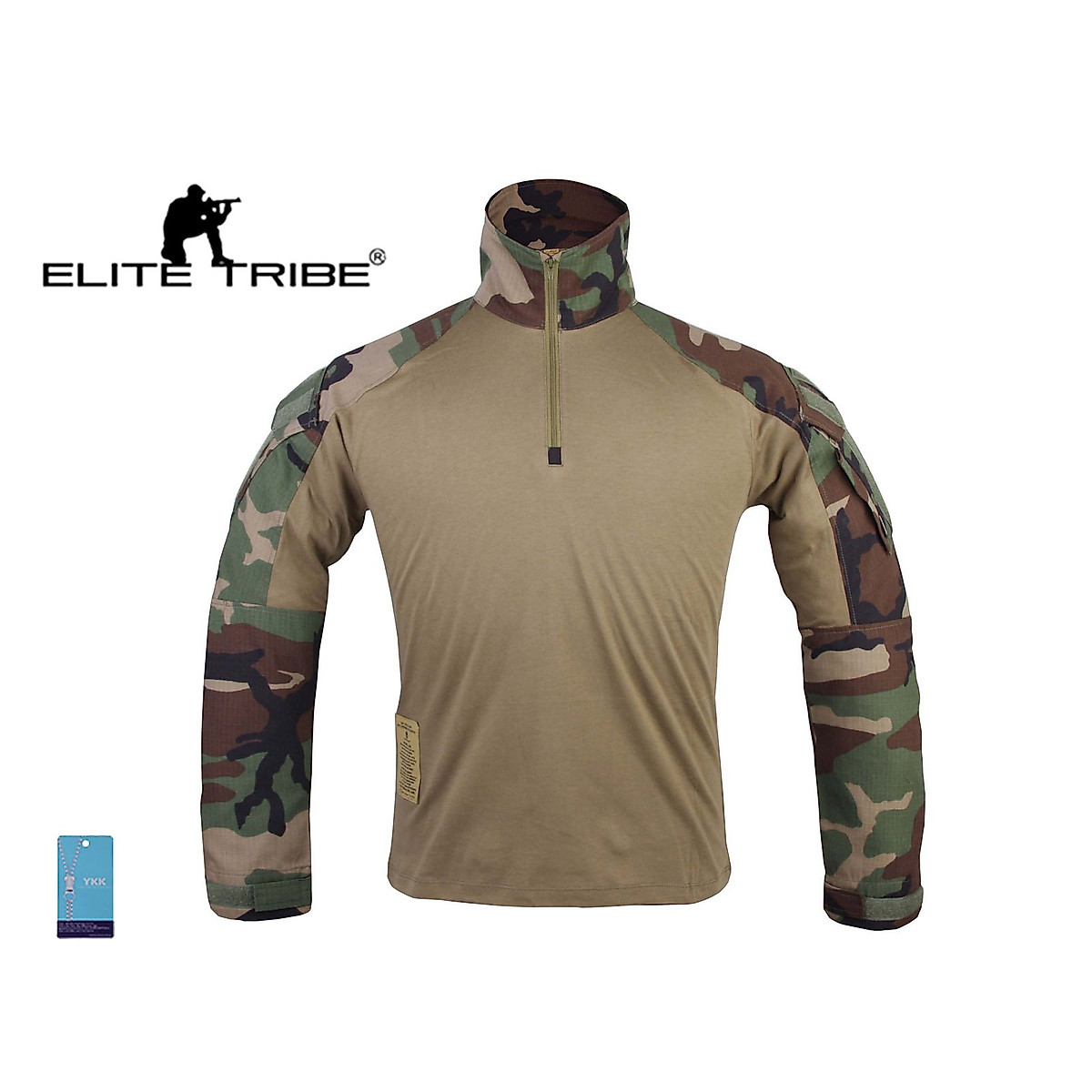 Emerson Airsoft Military bdu Tactical Suit Combat Gen3 Uniform Shirt Pants (Woodland, Large)