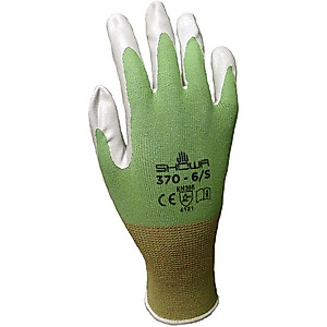 4 Pack Atlas Glove NT370 Atlas Nitrile Garden Gloves - Small (Assorted Colors)