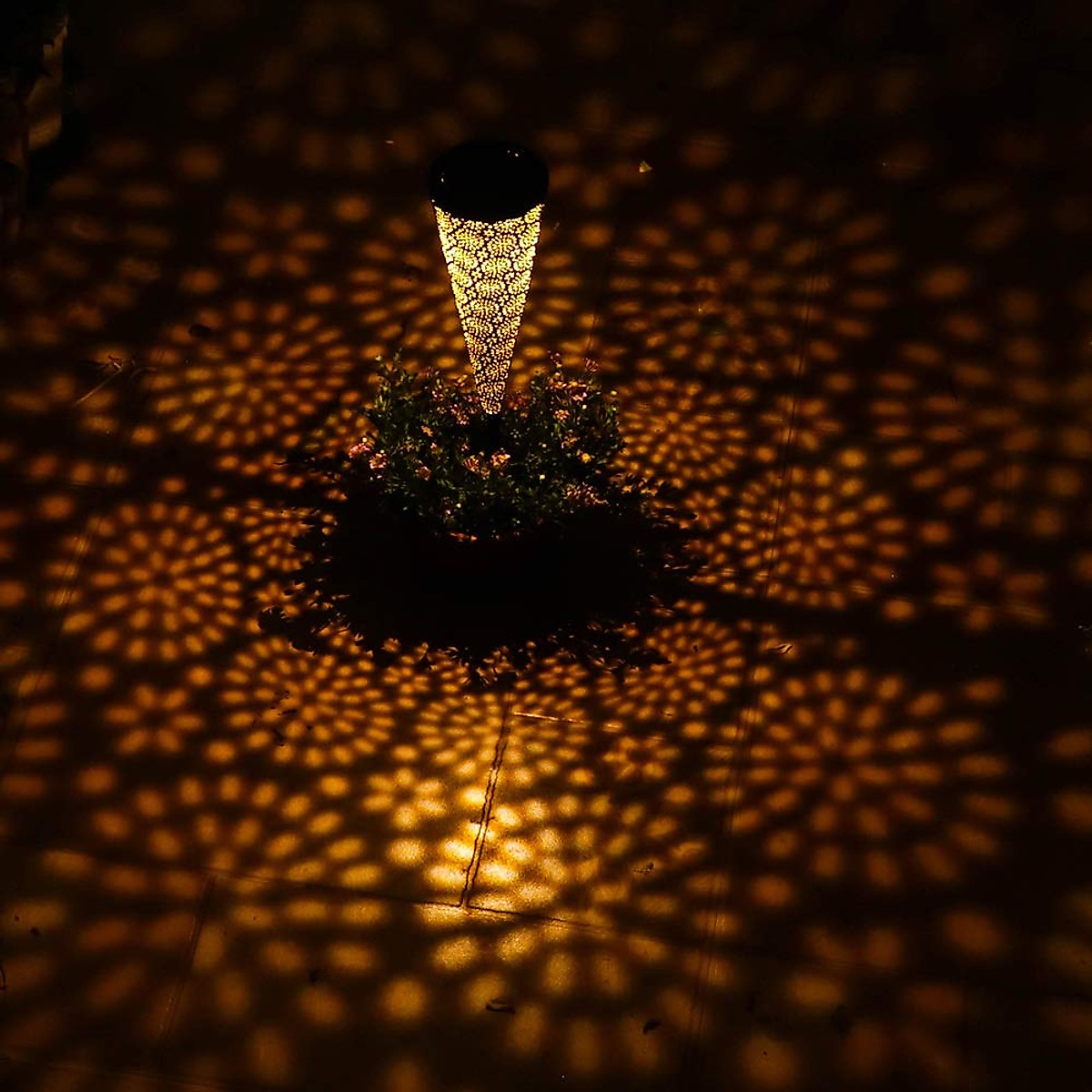 Garden Lights Solar Powered Solar Garden Lamp Ground Plug Lamp Home Garden Courtyard Landscape Lawn Outdoor Waterproof Led Photosensitive Grass Plug Atmosphere Lamp Outdoor-Post-Lights