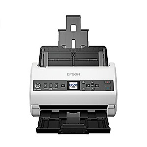Epson DS-730N Network Color Document Scanner, 100-page Auto Document Feeder (ADF), Duplex Scanning