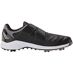 adidas mens Zg21 Boa Golf Shoe, Black/White/Lghsolgre, 7 US