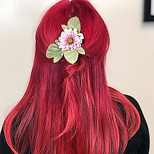 MANIC PANIC Red Passion Hair Dye – Classic High Voltage - Semi Permanent Hair Color - Glows in Blacklight - Medium Strawberry Red Shade With Pink Tint - Vegan, PPD & Ammonia Free - For Coloring Hair