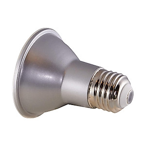 SATCO S29405 6.5 Watt 120 Volt; PAR20 Reflector LED Light Bulb; 2700K; 40 deg. Beam Angle; E26 Medium Base (1 LED Light Bulb)