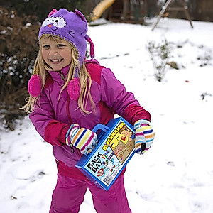 Back Bay Play Sand Castle Block Maker Beach Toys - Sand & Snow Molds Fort Building Sets for Kids - All Ages -Indoor/Outdoor Made in USA (Arctic Blue 2 Pack)