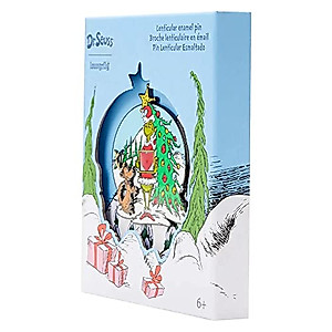 Dr. Seuss' How the Grinch Stole Christmas! Lenticular Heart 3" Collector Box Pin