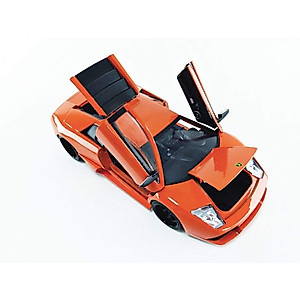 Jada Fast & Furious 1:24 Roman's Lamborghini Murcielago, Orange, Die-cast Car, Toys for Kids and Adults