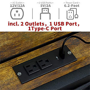 GAZHOME Twin Bed Frame with 4 Storage Drawers and Charging Station, Twin Upholstered Platform Bed Storage Headboard, No Box Spring Needed, Heavy Duty Slats, Noise Free, Easy Assembly