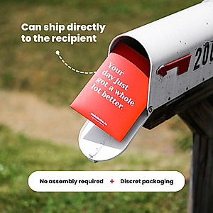 Make It Mine PopBox, The Original Explosion Confetti Pop Up Anniversary Greeting Card With Two 3D Popup Image Cubes - Classic Exploding Anniversary Popup Card