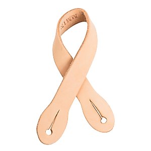 Levy's Leathers Carving Leather Guitar Hanger; Fits Most Standard Machine Tuners (MM1N)
