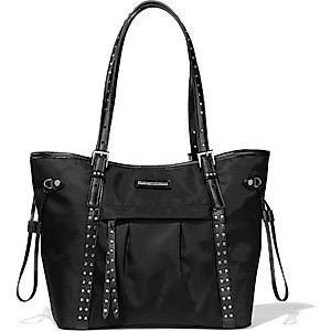 Brighton Sydney Tote - BLACK [ 17" X 11 1/4" X 5 1/2"]