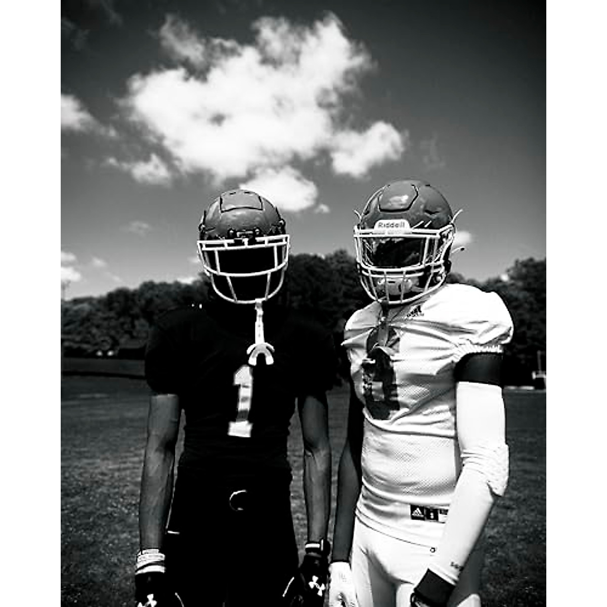 Markwort Vettex Doubleguard Mouthguard for Football, Lacrosse, MMA, Boxing, Braces - Breathable Doubleguard with Lip Protection and Strap,White