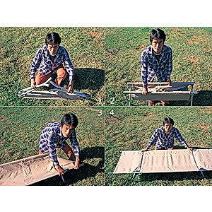 Snow Peak High Tension Cot, Beige