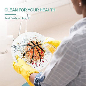 Basketball Cutting Board Tempered Glass Chopping Board for Kitchen Hotel