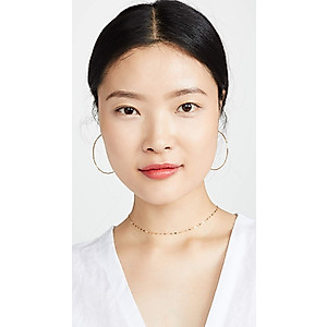 3 Pairs Big Wire Hoop Earrings 50mm 18k Gold Silver Rose Gold Plated on Stainless Steel 2 inch Large Thin Hoops Earring Set Minimal Jewelry for Women Girls