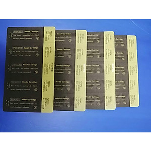 HOTWELL Cartridge Needles for Microblading Machine 0.35mm #12 Professional Disposable Semi Permanent Makeup Supply for HELLO Pen Round Liner 20pcs (1RL)