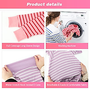 FHTONGE Dog Surgery Recovery Suit, 2 Pcs Dog Onesie Surgical Suit for After Neuter Spay Abdominal Wounds Protector, Snugly Long Anti-Licking Sleeve Dog Pajamas for Shedding Skin Disease Medical 5XL